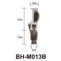 China Bottom Aluminium Door Seal With Rubber Strip 1000mm Length for sale