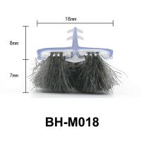 China bottom seal Door Sweep Weather Stripping with brush for sale
