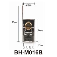 China RAVEN RP38 Automatic Door Bottom Seals H Shaped Clear Anodised Finish for sale
