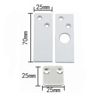 China RAVEN RP38 Automatic Door Bottom Seals H Shaped Clear Anodised Finish for sale