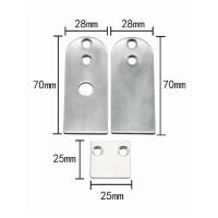China 20*37mm Concealed Door Sweep Bottom Seals U Shaped For Wooden Door for sale