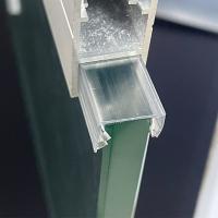 China Co Extruded PVC Weather Stripping 10mm Glass Door Strip waterproof for sale