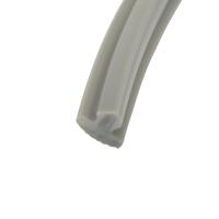 China OEM PVC Rubber Strip 7*5mm For Garment Hang Bar for sale