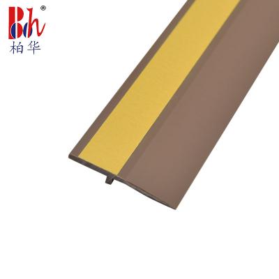China 3mm Gaps Brown Door Bottom Seal Strip Water Resistance for sale