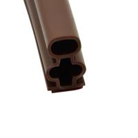 China 10mm Width O Shape Silicone Rubber Strips Double Layer For Door Frame for sale