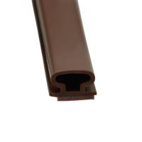 China 6mm Height Silicone Rubber Strips D Shape Anti Collision Door Seals for sale
