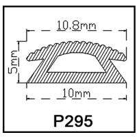 China Anti Sliding PVC Rubber Strip For Garment Hanger Bar Customizable for sale