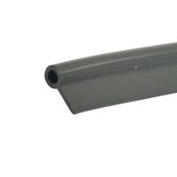 China Customization 3.5mm Dia PVC Rubber Strip Round Tube Shape With Fins for sale