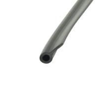 China Customization 3.5mm Dia PVC Rubber Strip Round Tube Shape With Fins for sale