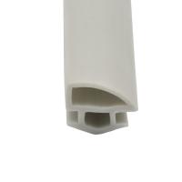 China 200M Roll PVC Rubber Strip Light Grey wardrobe door seal strip for sale