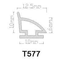 China 12.5*10mm PVC Rubber Strip TPE Anti Collision For Sliding Door Black Color for sale
