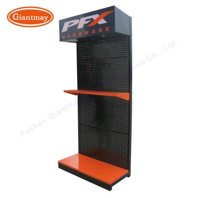 China Metal Product Display Hanging For Slippers Pegboard Stand for sale