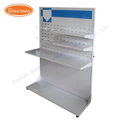 China Multi-Function Cosmetic Retail Shop Display Perfume Slatwall Shelves for sale