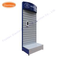 China Arc Head Freestanding Slatwall Display for sale