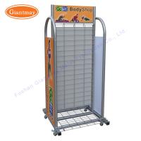 China Century Factory Price Drink Stand Beverage Display Metal Wire Rack for sale