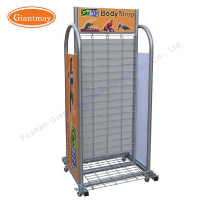 China Century Factory Price Drink Stand Beverage Display Metal Wire Rack for sale