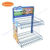 China Metal Tabletop Stand Counter Snack Display Racks Countertop for sale