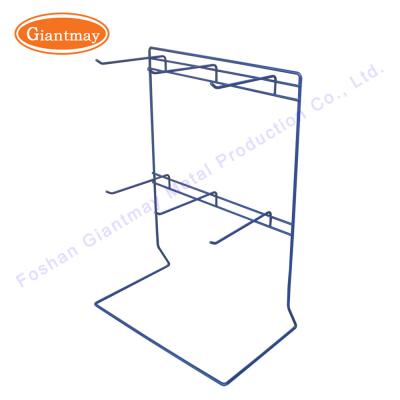 China Keychain Stand Key Chain Counter Hanging Hook Display for sale