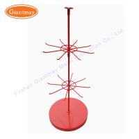China Counter Racks Metal Display Tabletop Stand Hanging Hooks for sale