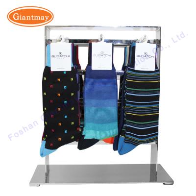 China Sock Shop Countertop Retail Counter Store Rack Display for sale