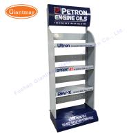 China Lubricating Bottle Iron Rack Engine Stand Oil Display for sale