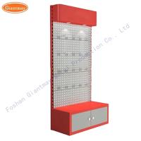 China Hardware Products Display Rack Shelf with Hooks Exhibition Stand for sale