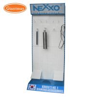 China Free Standing Hanging Hooks Rack Metal Tool Shelves Floor Display for sale