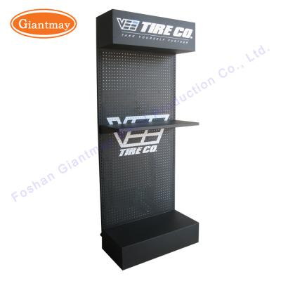 China Merchandising Products Shelves Hardware Retail Display Stand Metal for sale