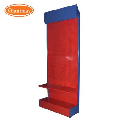 China Metal Rack Shop Display with Logo Tool Accessories Stand for sale