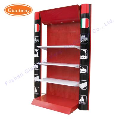 China Grocery Store Pegboard Racks For Sale Shop Display Stand Retail for sale
