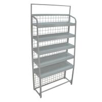China Potato Chip Rack Bakery Stand Display Mesh for sale