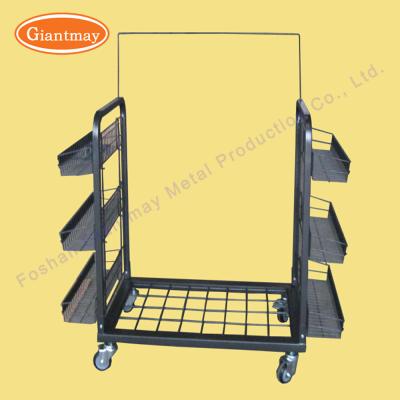China Fashionable Candy Rack Display Bread Shelf Supermarket Grid Stand for sale