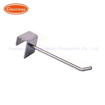 China Double Tube Pipe U Shape Hanging Metal Display Hook for sale
