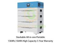 China DB Stackable All In One Lithium Energy Storage 13kWh 15kWh Portable Battery Series for sale
