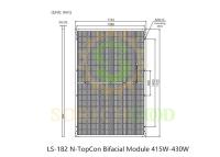 China 415W Monocrystalline Silicon Panels For Ground Mounted Residential Solar Systems for sale