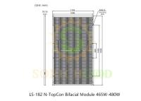 China 465W Bifacial Monocrystalline Silicon Panels For Environmental Conditions for sale
