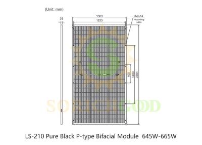 China 645W Monocrystalline Silicon Panels The Ultimate Solution for Solar Energy Production for sale
