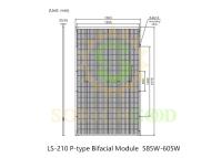 China 585W Monocrystalline Silicon Panels For Commercial And Utility Scale Projects for sale