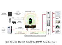 China Convenient Remote Monitoring with WiFi and GPRS Enabled Hybrid Inverters for sale