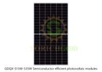 China 22.5% Maximum Efficiency Monocrystalline Silicon Panels for Solar Power Generation for sale