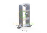 China Connector Rail Clamp Rail Joint Rear Leg Bracket Accessories for sale