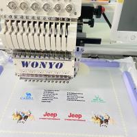 China Hot Sale Wonyo Single Head Computerized Jacket Embroidery Machine on Fabrics and Finished Caps for sale