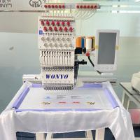 China Hot Sale Wonyo Single Head Computerized Jacket Embroidery Machine on Fabrics and Finished Caps for sale