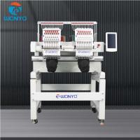China WONYO Black Kong Computerized Embroidery Machine 2 Heads for Baseball Cap and Clothes for sale