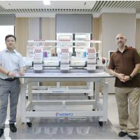 China Industrial 3Head Computerized and Magnetic Embroidery Machine for Caps and T Shirts; Bags for sale