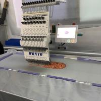 China High Speed Single Head 12/15 Colors Sequin and Beads Embroidery Machine for sale