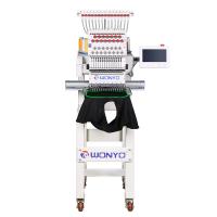 China WYQ1501 Home-use Single Head Programmable and Computerized Embroidery Machine on Caps and Shirts 200-300 mm for sale
