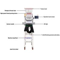 China WYQ1501 Home-use Single Head Programmable and Computerized Embroidery Machine on Caps and Shirts 200-300 mm for sale
