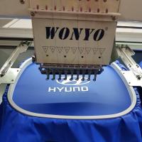 China Computerized Dahao Single Head Embroidery Machine Price for 6/9/12/15 Colors Not Maya Embroidery Machine for sale