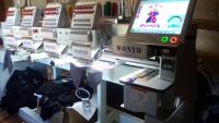 China High Precision Computer Barudan Embroidery Machine / 4 Heads Embroidery Machine for sale